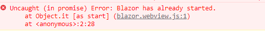 Blazorwebview Unable To Customize Blazor Startup · Issue 3644 · Dotnetmaui · Github