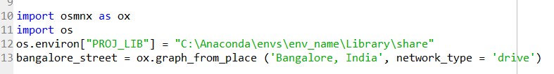 RunTime Error - Cannot run the code at all · Issue #203 · gboeing/osmnx ...