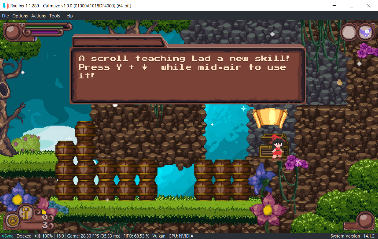 Catmaze - 01000A1018DF4000 · Issue #4059 · Ryujinx/Ryujinx-Games-List · GitHub