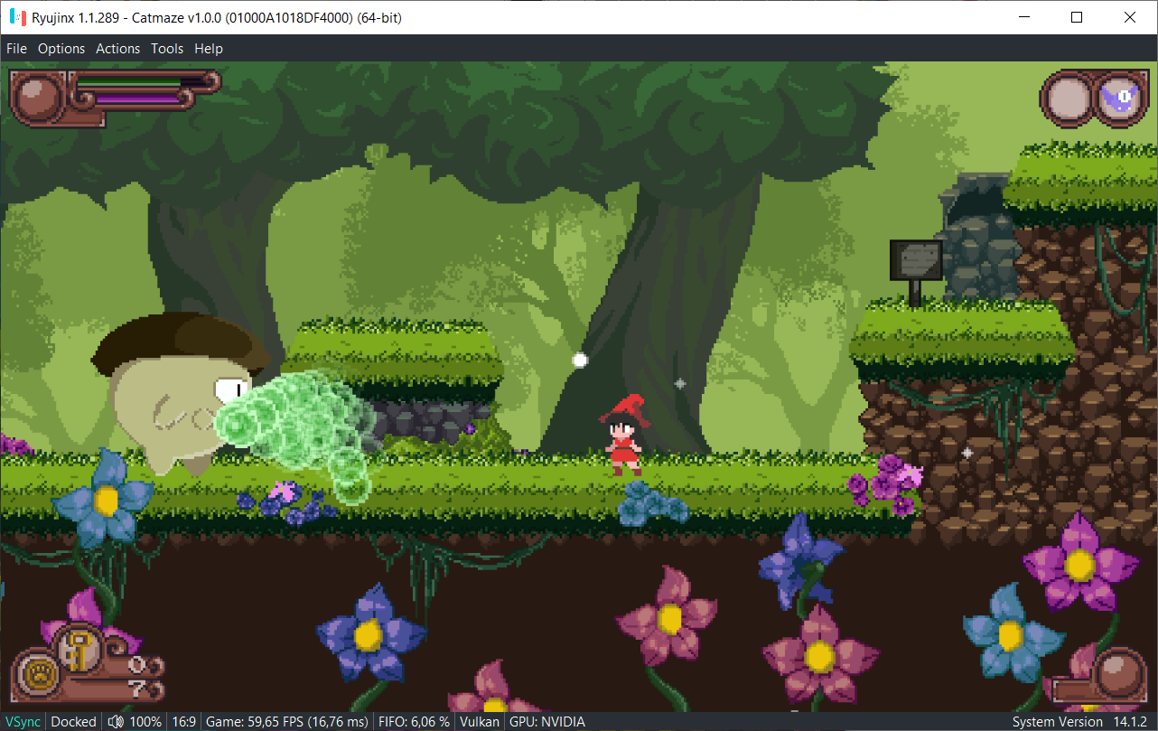 Catmaze - 01000A1018DF4000 · Issue #4059 · Ryujinx/Ryujinx-Games-List · GitHub