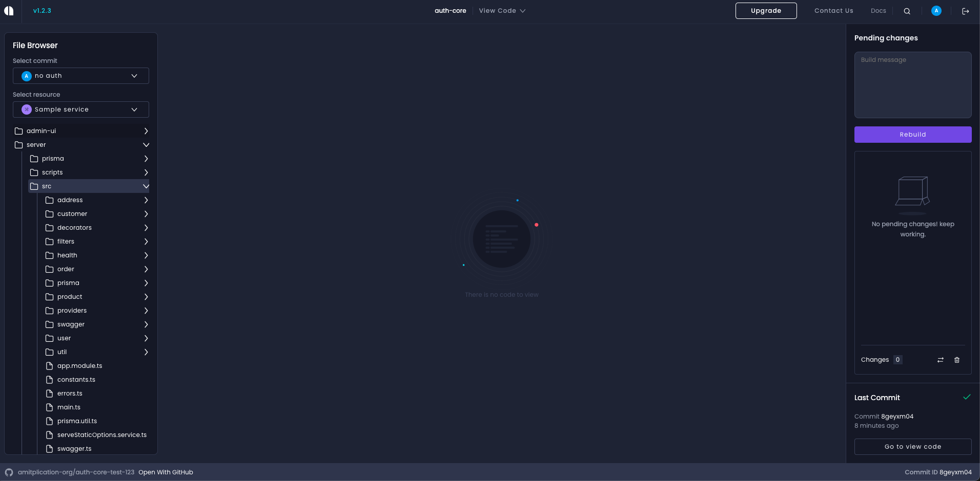 Services without Authentication module (Logic) · Issue #4431 · amplication/amplication · GitHub