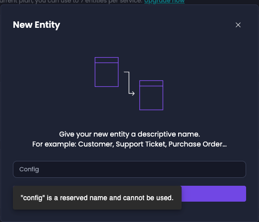 🐛 Bug Report `config` Should Be A Reserved Word · Issue 6111 · Amplicationamplication · Github 