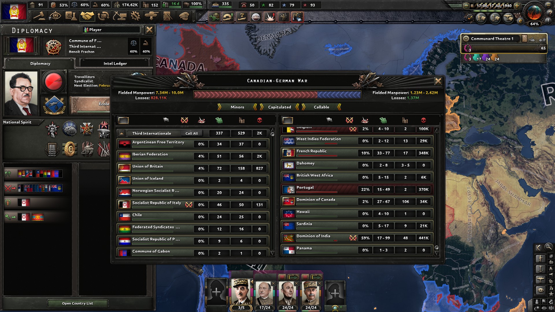 GER, CAN - Entente and Reichspakt at war before 2nd Weltkrieg · Issue ...