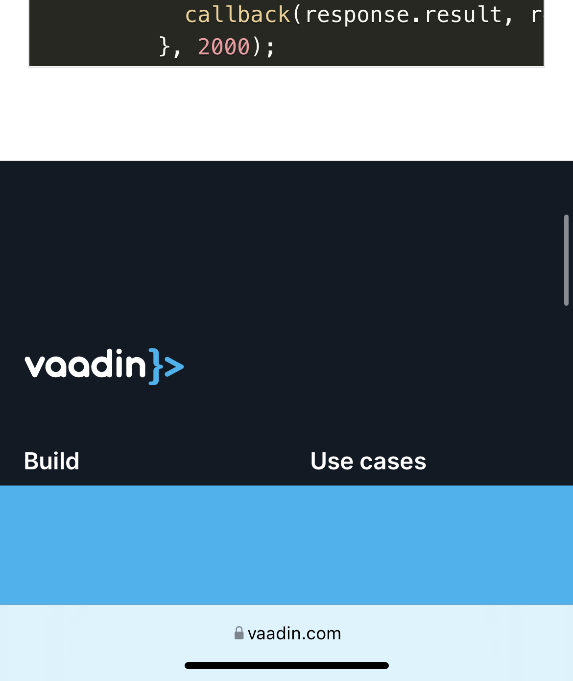 [combo-box] Scroll bar is not visible on iOS · Issue #2841 · vaadin/web-components · GitHub