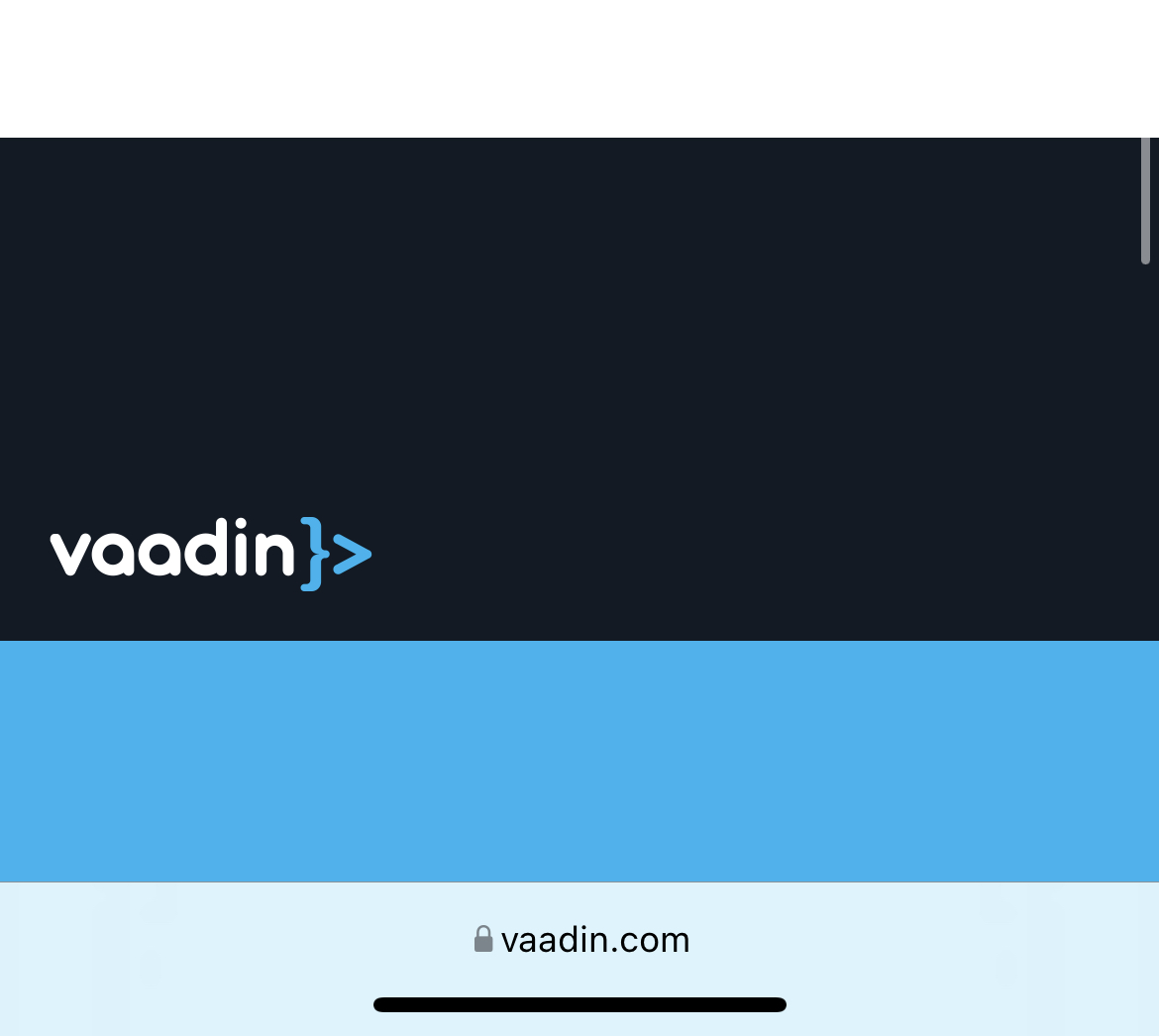 [combo-box] Scroll bar is not visible on iOS · Issue #2841 · vaadin/web-components · GitHub