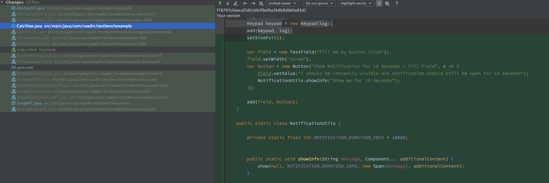Notification TestBench Integration flaky · Issue #4921 · vaadin/flow ...