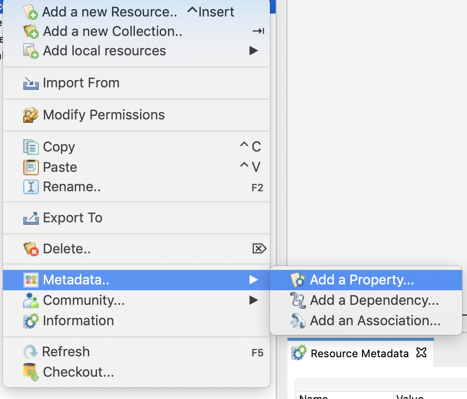 Unable to add property to a registry collection in Integrator Tooling · Issue #465 · wso2 ...
