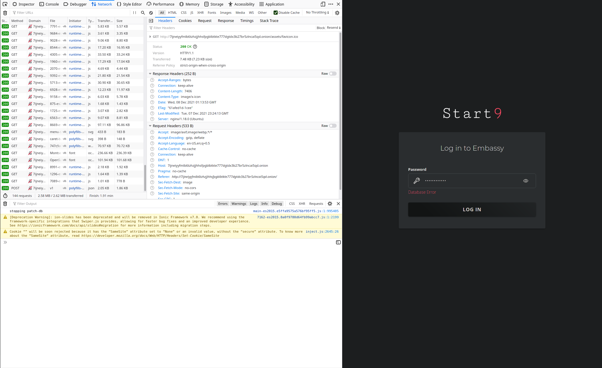 Fresh install results in a system that cannot be logged in to due to DB error · Issue #919 ...