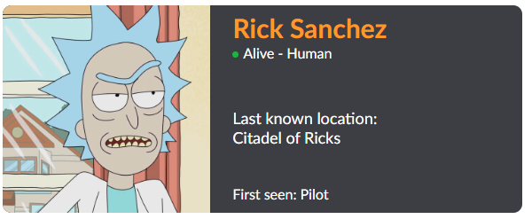 GitHub - Eagleheard/rick-and-morty