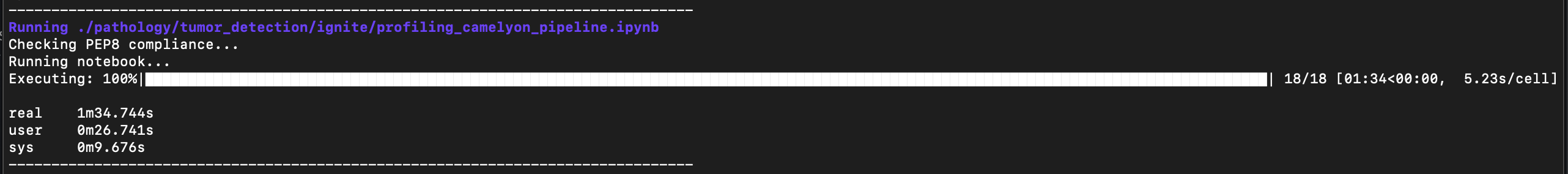 nightly test error: profiling_camelyon_pipeline.ipynb · Issue #317 ...
