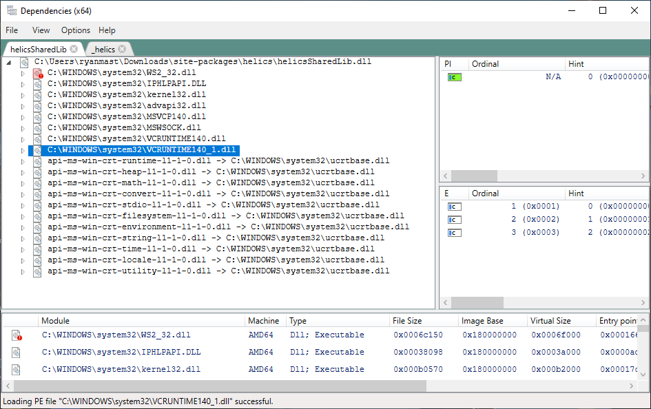 Issue Loading `helics` In Python On Windows · Issue 1139 · Gmlc Tdchelics · Github