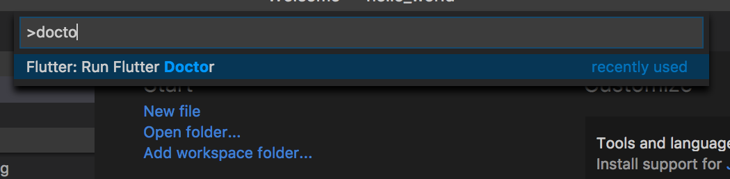 Not Show Flutter Run Flutter Doctor In Vs Code · Issue 15107 · Flutterflutter · Github