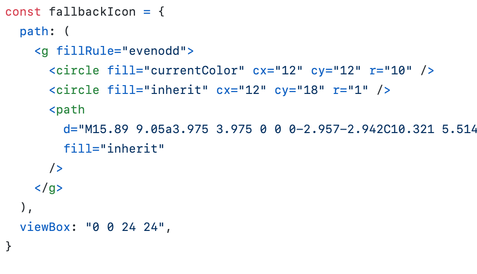 [Icon] Fallback icon has the same color for bg and fg · Issue #1131 ...