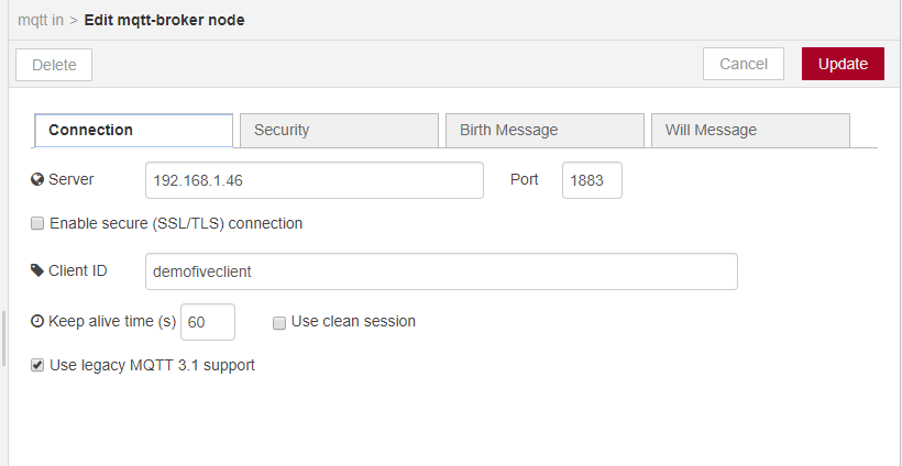 Issues in persisting messages in MQTT Broker using Node Red MQTT Nodes ...