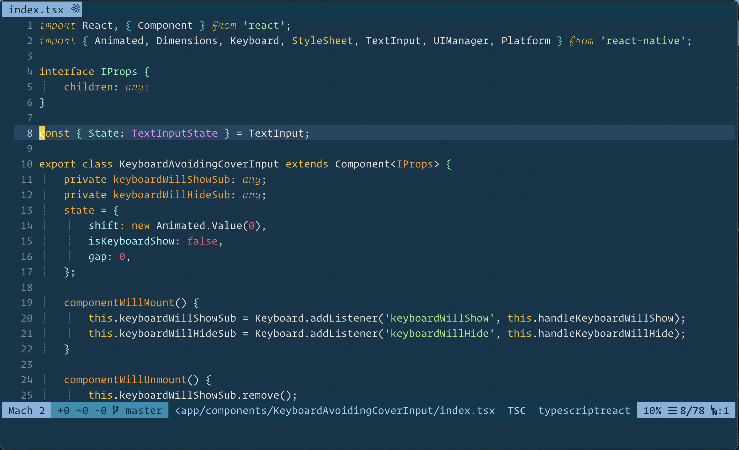 GitHub - GlennLeo/cobalt2.nvim: Cobalt2 color scheme for NeoVim