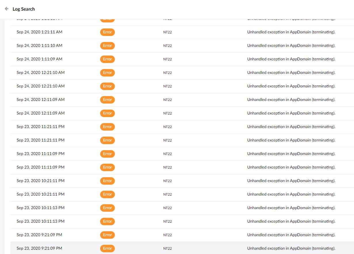 Unhandled exception in AppDomain (terminating) when multiple domains on shared hosting ...
