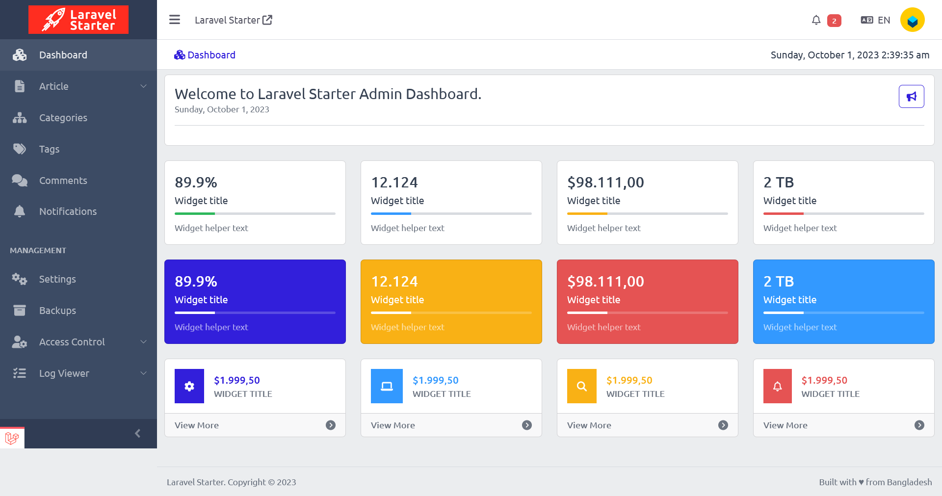 GitHub - parag60288/fork-laravel-starter: A CMS like modular starter application project built ...
