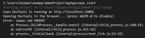 Expo Start Crashes On Windows When System32 Not Present In Path · Issue 403 · Expoexpo Cli