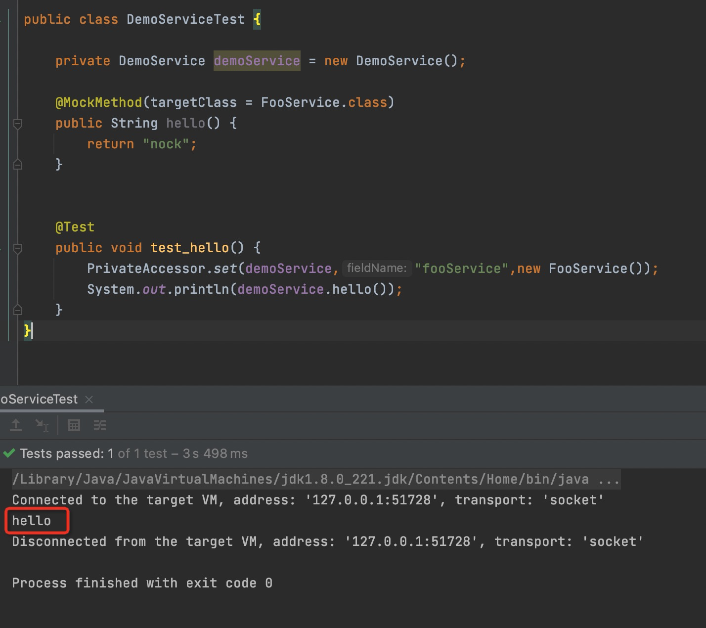 PrivateAccessor injects private variables, the mock method does not take effect · Issue #126 ...
