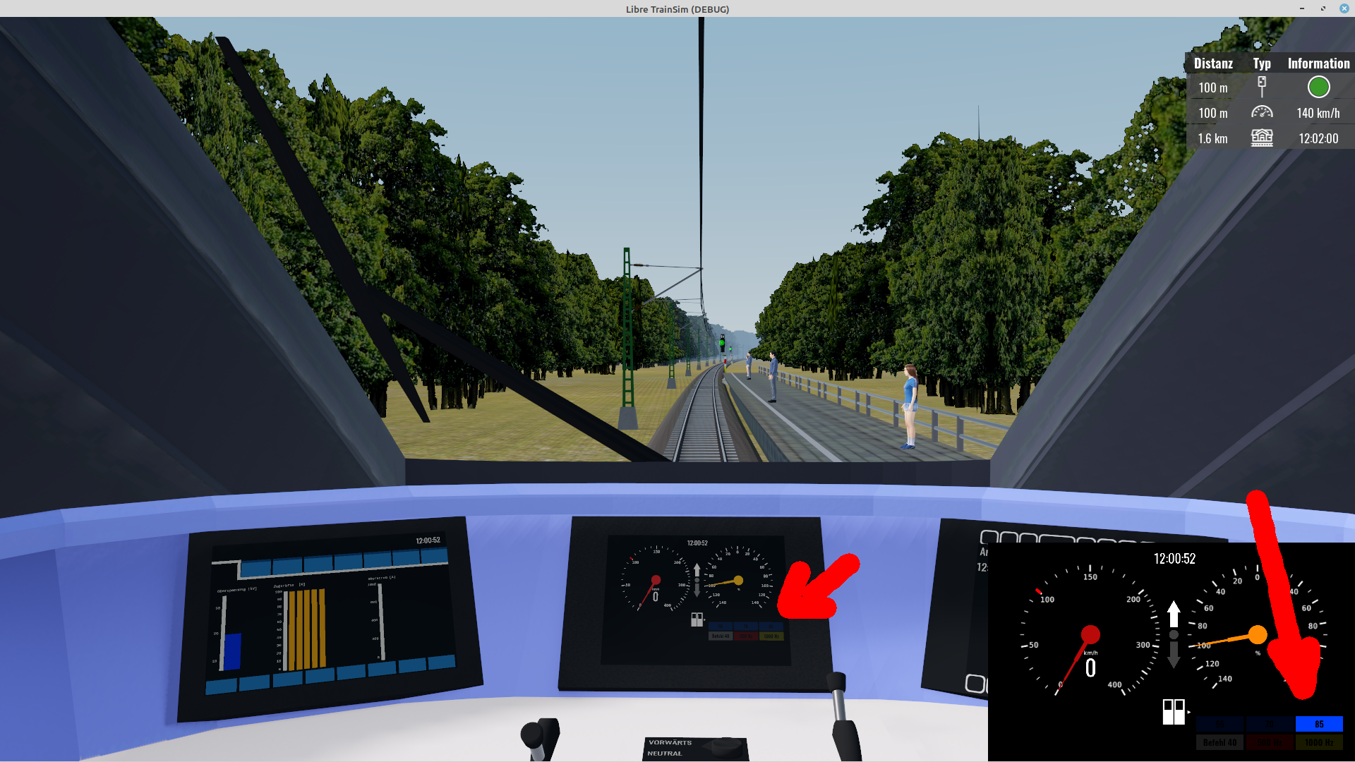 PZB Display differs from display in train and extra view (F1) · Issue ...