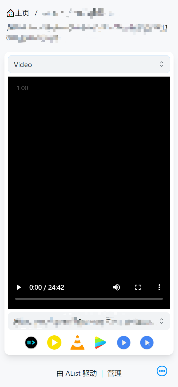 v3移动端播放界面为原始样式 · Issue #1780 · AlistGo/alist · GitHub