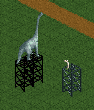 Default supports for Large Scenery objects don't render correctly · Issue #16623 · OpenRCT2 ...