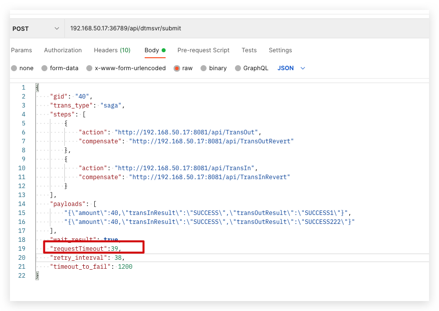 The Requesttimeout Setting Is Invalid · Issue 255 · Dtm Labsdtm · Github 8670