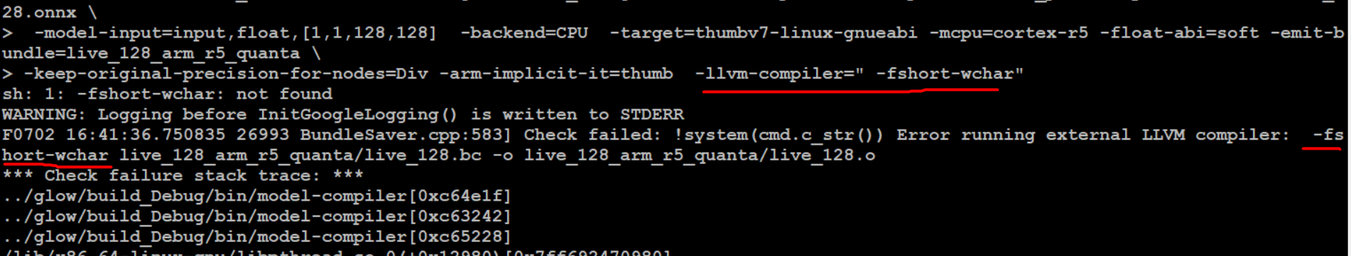 How To Pass Compiler Option To Clang · Issue 5745 · Pytorchglow · Github