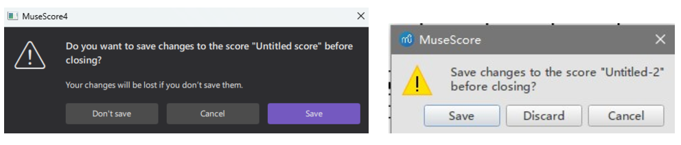 Preventing unintentional click of the 'Don't save' button · Issue ...