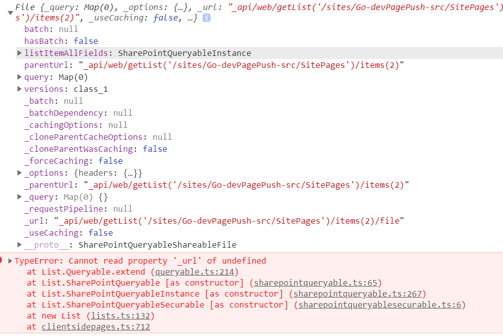 ClientSidePage.fromFile() throws Exception · Issue #578 · pnp/pnpjs ...