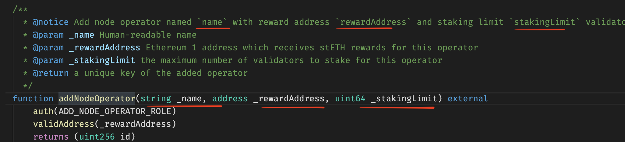 Vote description for adding a NodeOperator is non-informational · Issue #148 · lidofinance/core ...