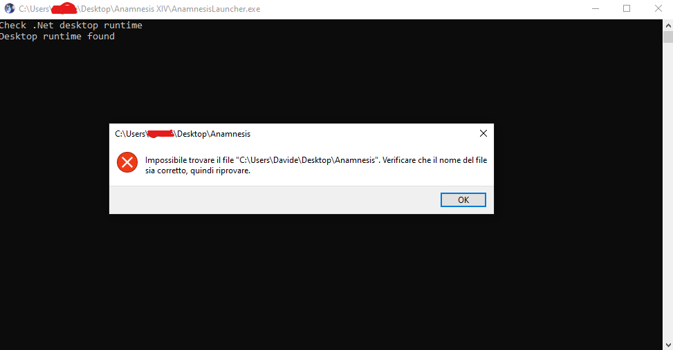Launcher Error if space in the path · Issue #389 · imchillin/Anamnesis · GitHub