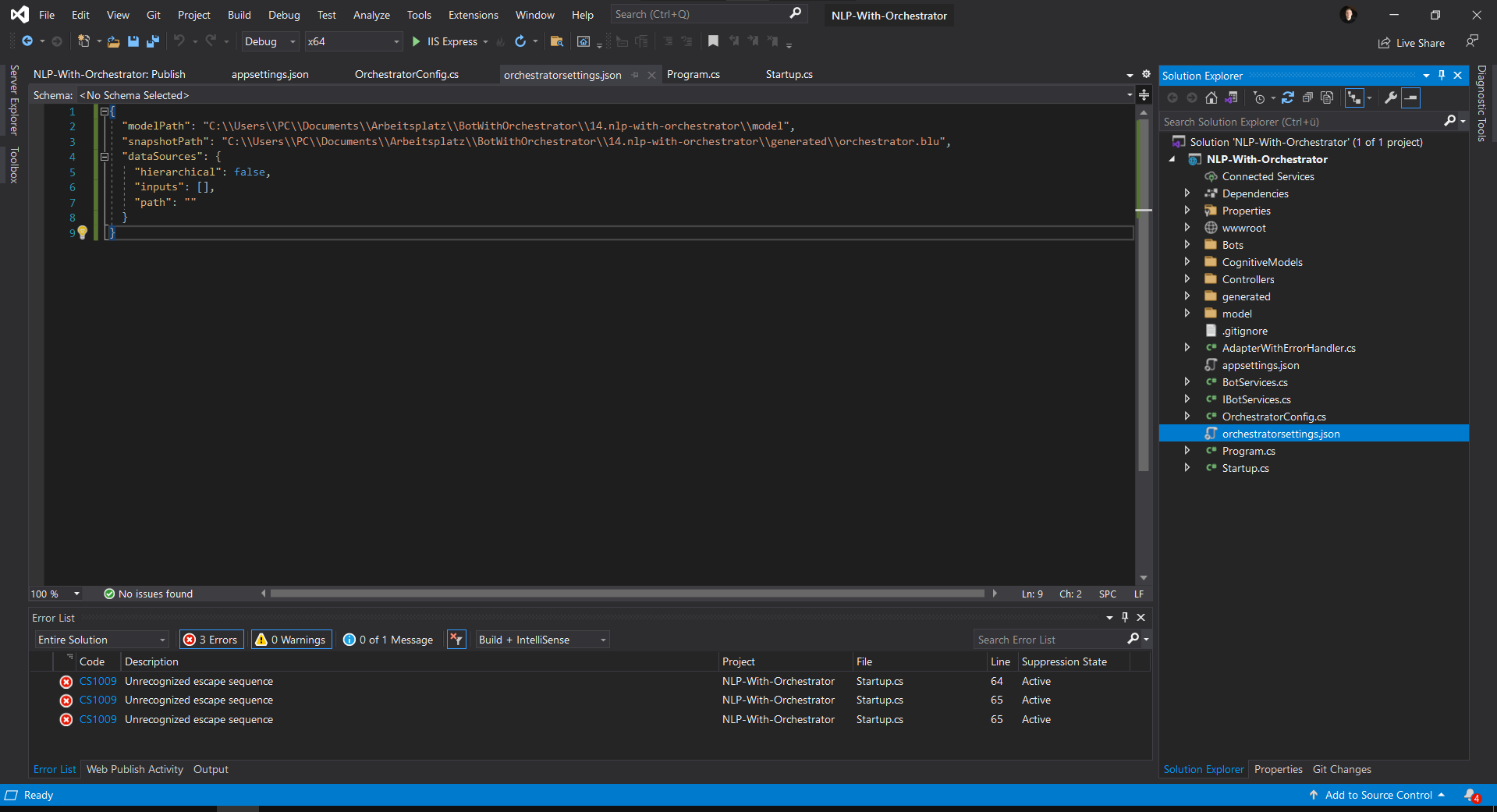 Bot with Orchestrator cant find model and path · Issue #3435 · microsoft/BotBuilder-Samples · GitHub