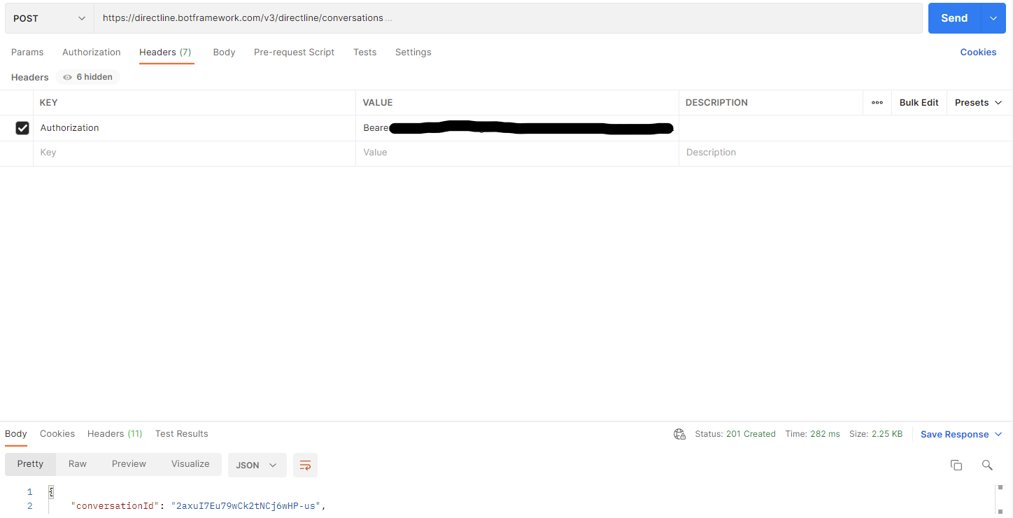 Direct Line API Request fails with Postman (Status: 502 Bad Gateway) · Issue #6465 · microsoft ...