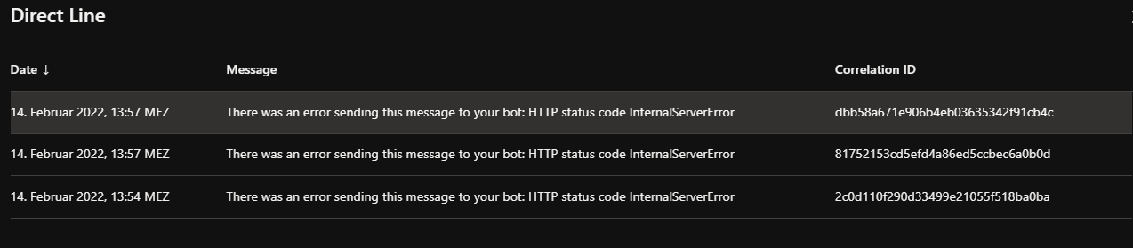 Direct Line API Request fails with Postman (Status: 502 Bad Gateway) · Issue #6465 · microsoft ...
