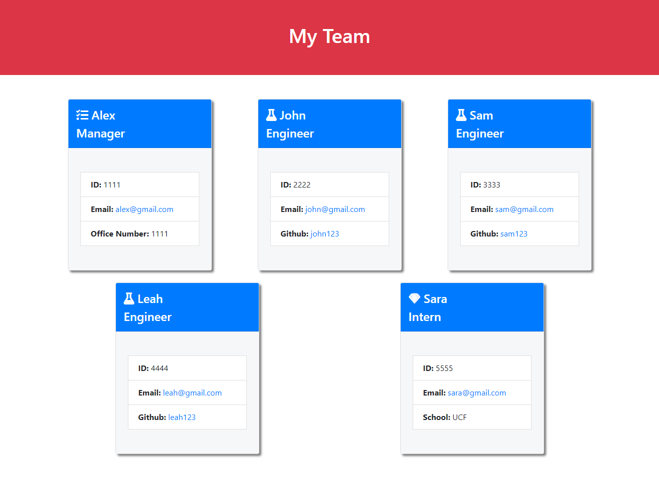 GitHub - AlexAbbamondi/team-profile-generator
