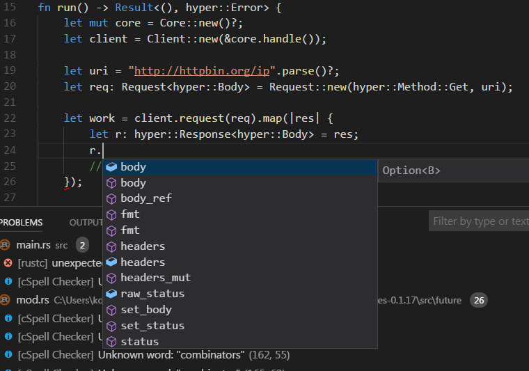 Closure Variable Intellisense Support · Issue 576 · Rust Lang Rls · Github