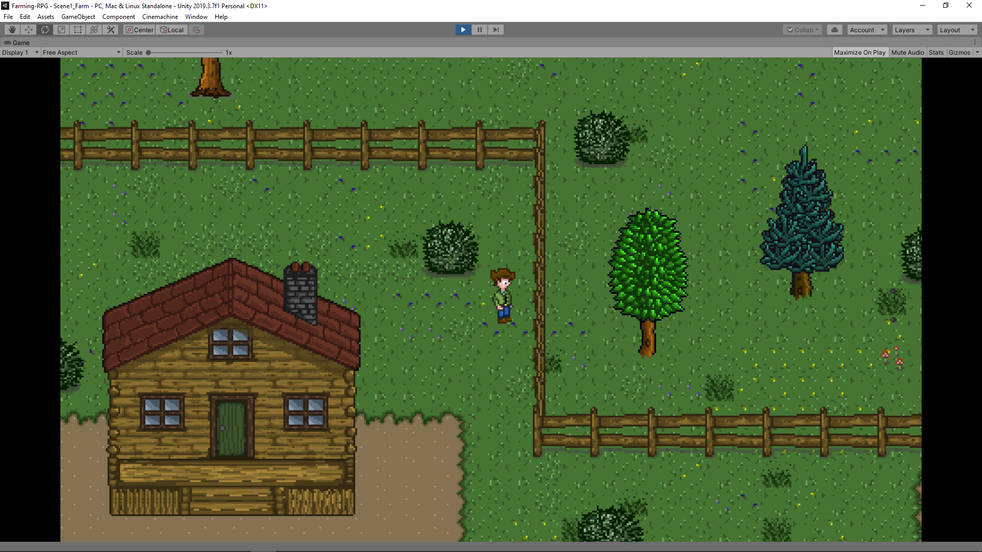 GitHub - ckeller22/Farming-RPG: Clone of popular farming simulator/RPGS.
