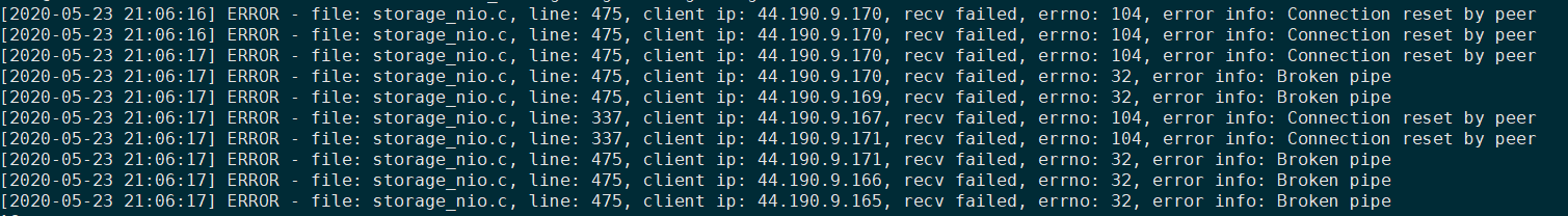recv failed,Connection reset by peer · Issue #226 · tobato/FastDFS_Client · GitHub