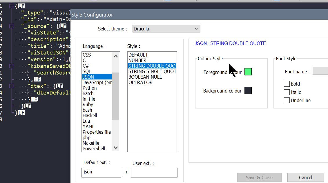 Language Style Colour are not respected since NP++ Version 7.8.3 (64bit ...