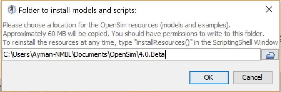 User Is Asked To Decide Where To Put Models And Scripts But Is Not Given The Information