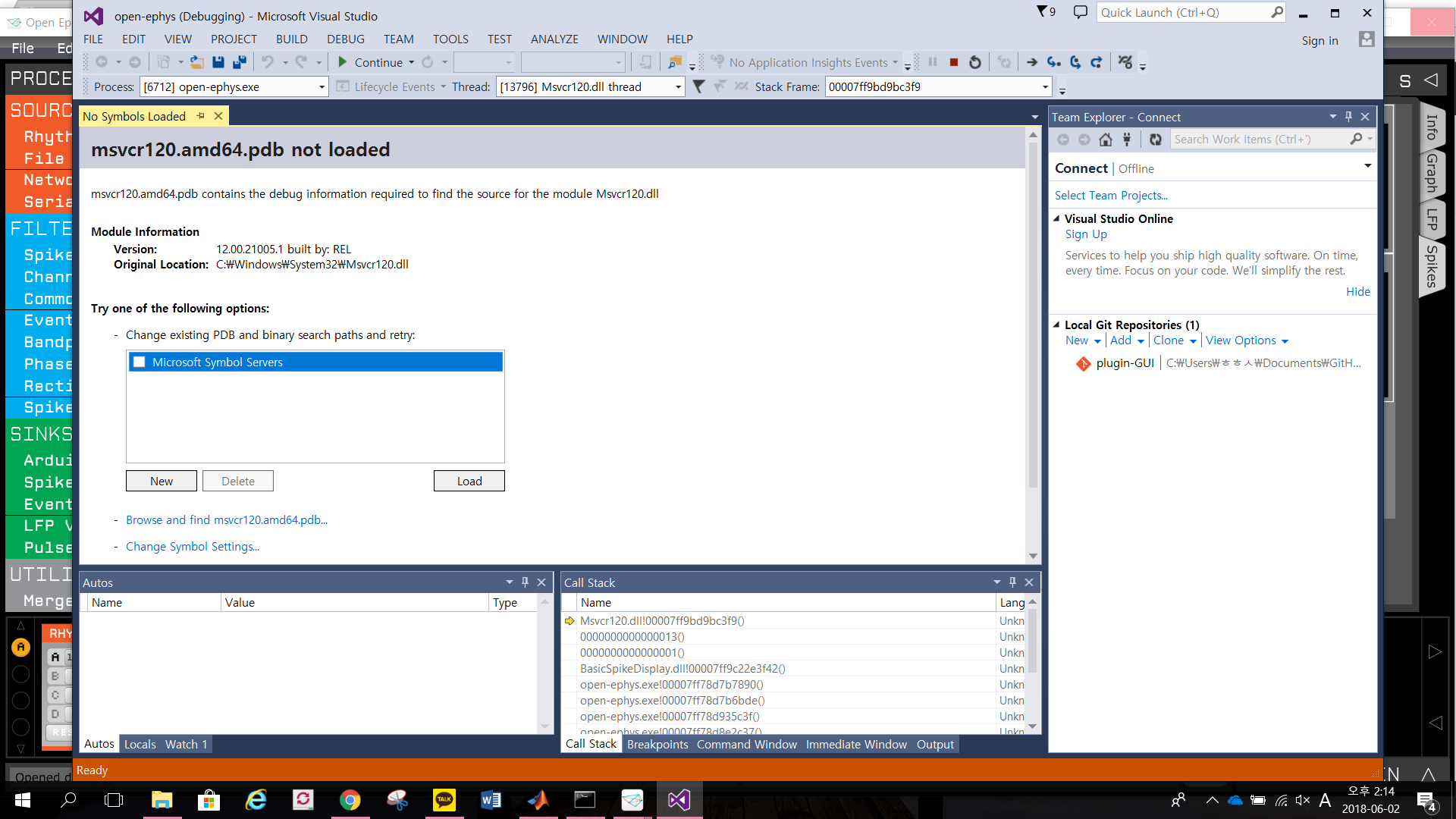 Error during running · Issue #356 · open-ephys/GUI · GitHub