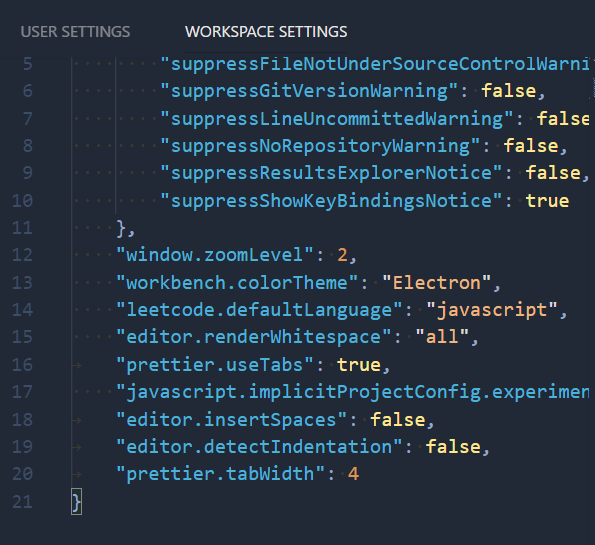 Prettier Cannot Format The Code To Use Tab As Indentation · Issue 519 · Prettierprettier 8782