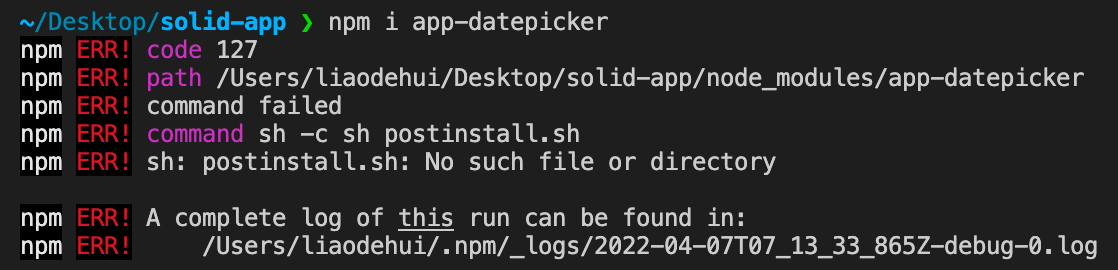 Failed to install app-datepicker · Issue #211 · motss/app-datepicker · GitHub