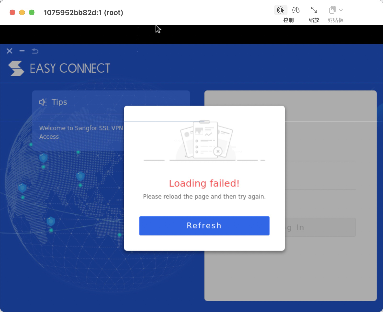 Loading failed! · Issue #55 · docker-easyconnect/docker-easyconnect · GitHub