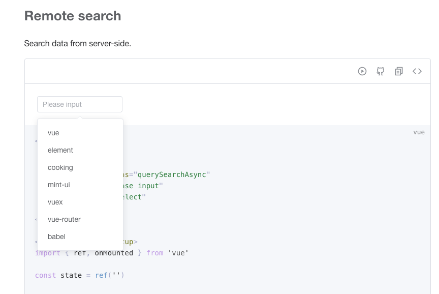 [Bug Report] [Component] [input] select-dropdown in remote-serach of el-input appear twice ...