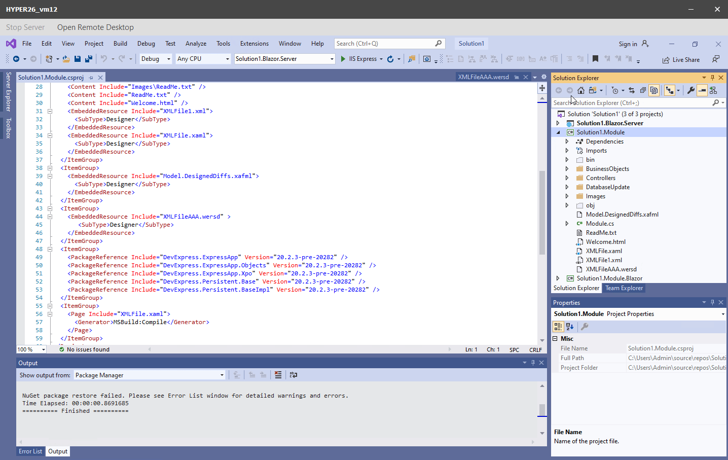 The "View code" command does not work for files with a custom ...