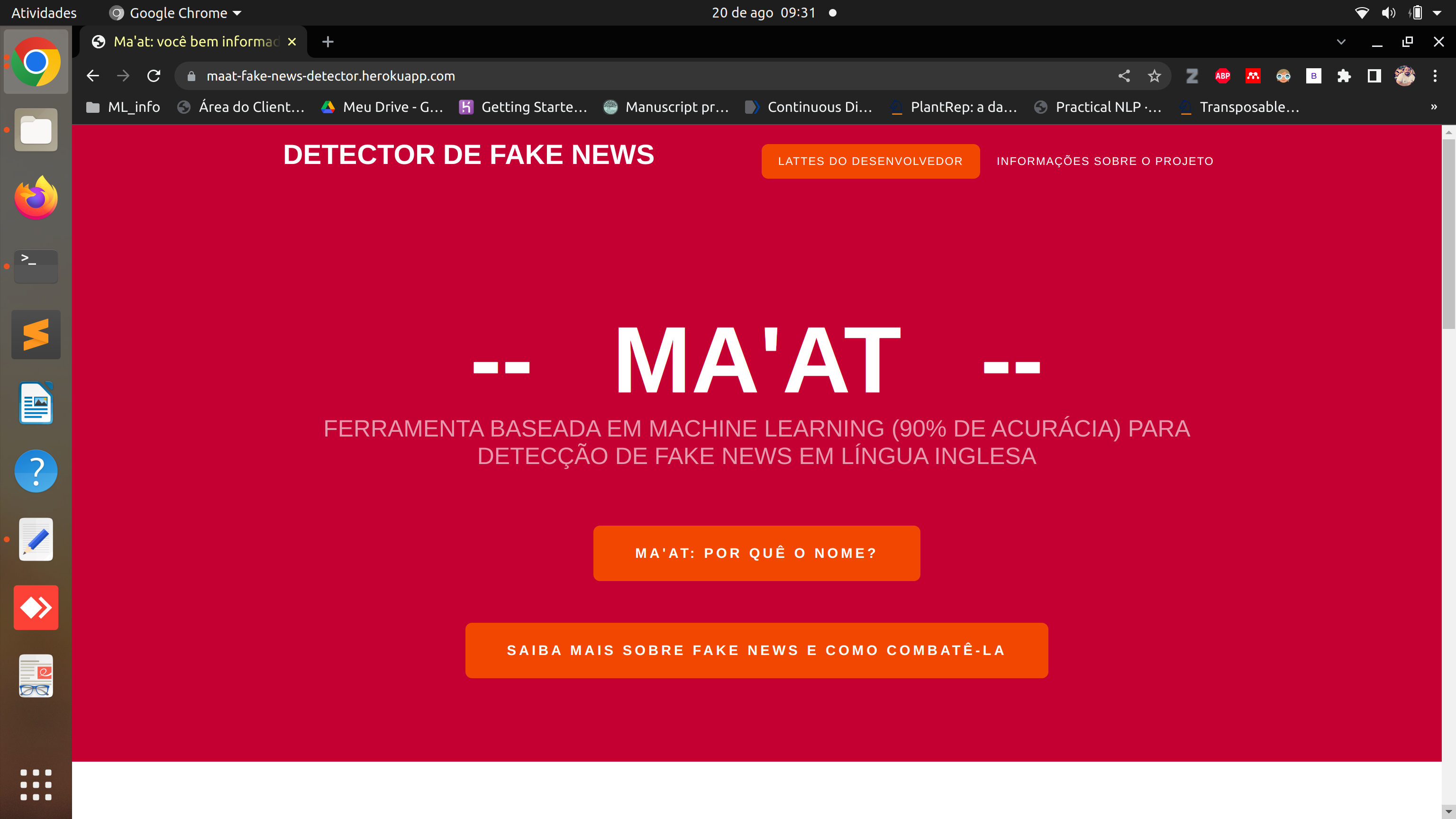 GitHub - netocostaferreira/maat-fake-news-detector