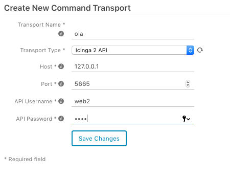 Can't create resources and command transports which require a port · Issue #2998 · Icinga ...