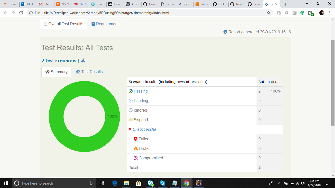 Broken Report and FreeMarker Exceptions · Issue #1544 · serenity-bdd/serenity-core · GitHub